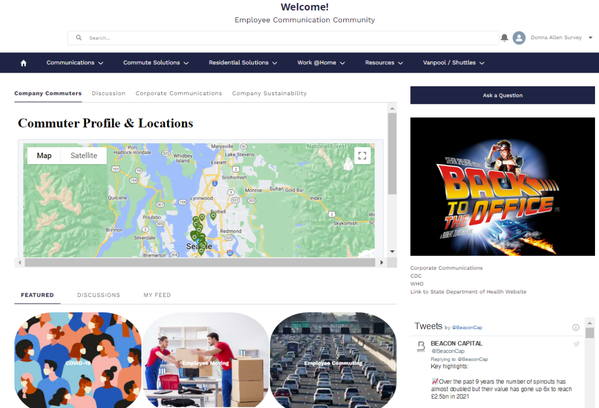 Commuter Community — Home of OneCommute - Home of OneCommute